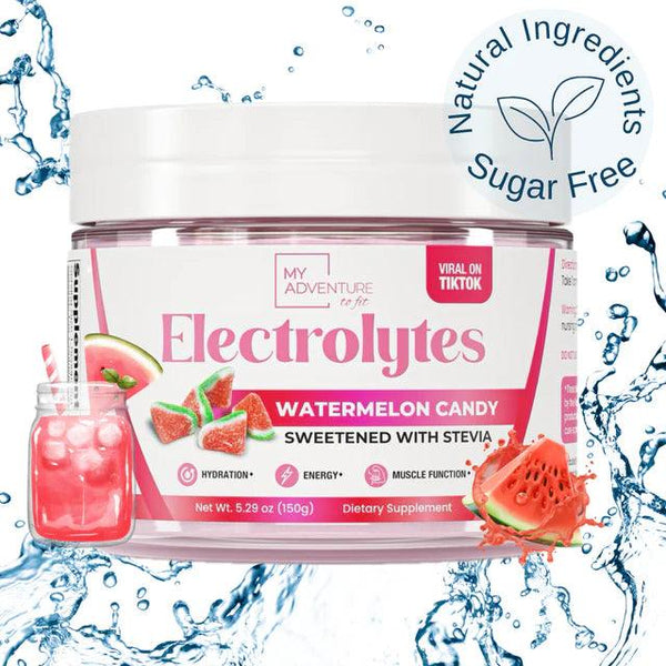Stay Hydrated with Watermelon Candy Electrolytes – My Adventure to Fit