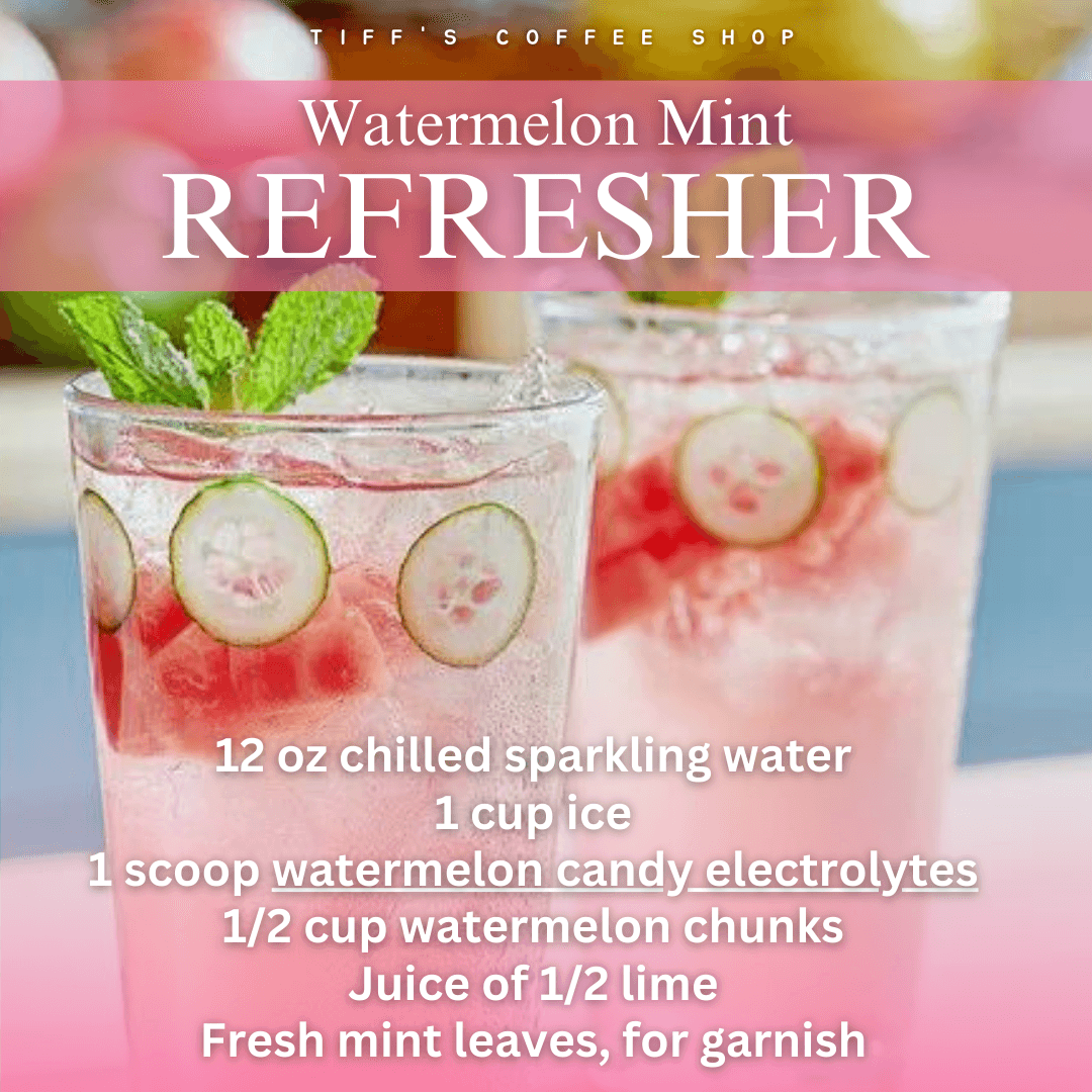 Watermelon Mint Refresher – My Adventure to Fit
