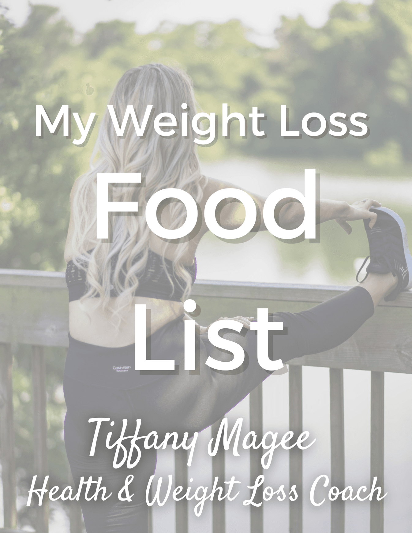 Tiffany Magee Food List Downloadable – My Adventure to Fit