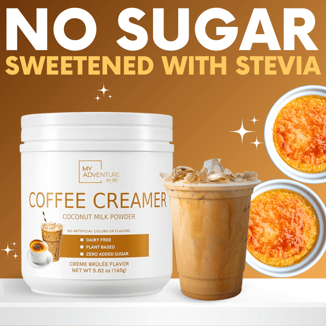 Crème Brûlée Creamer - Dairy Free – My Adventure to Fit